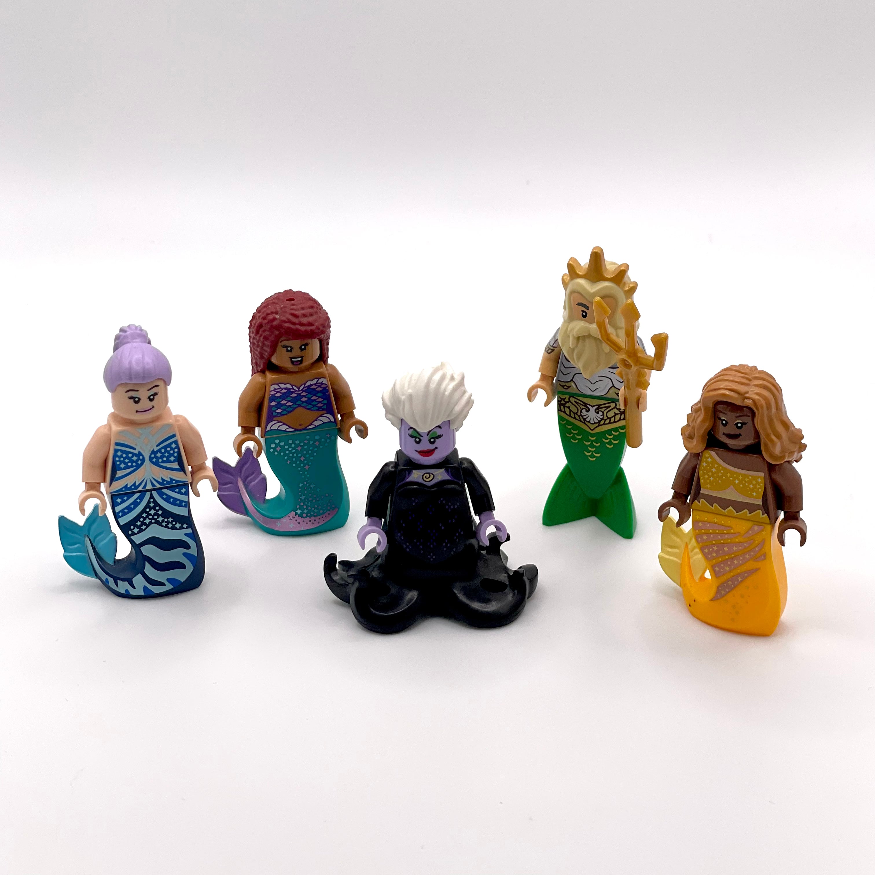 Mermaids Minifigure Set (From Disney The Little Mermaid Royal Clamshel