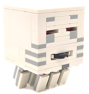 Minecraft Ghast – Bricks & Minifigs San Antonio